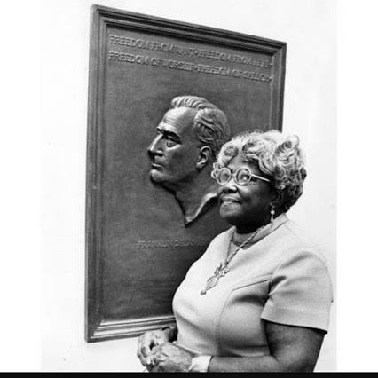 Selma Burke sculpted image of President Franklin Delano Roosevelt ...
